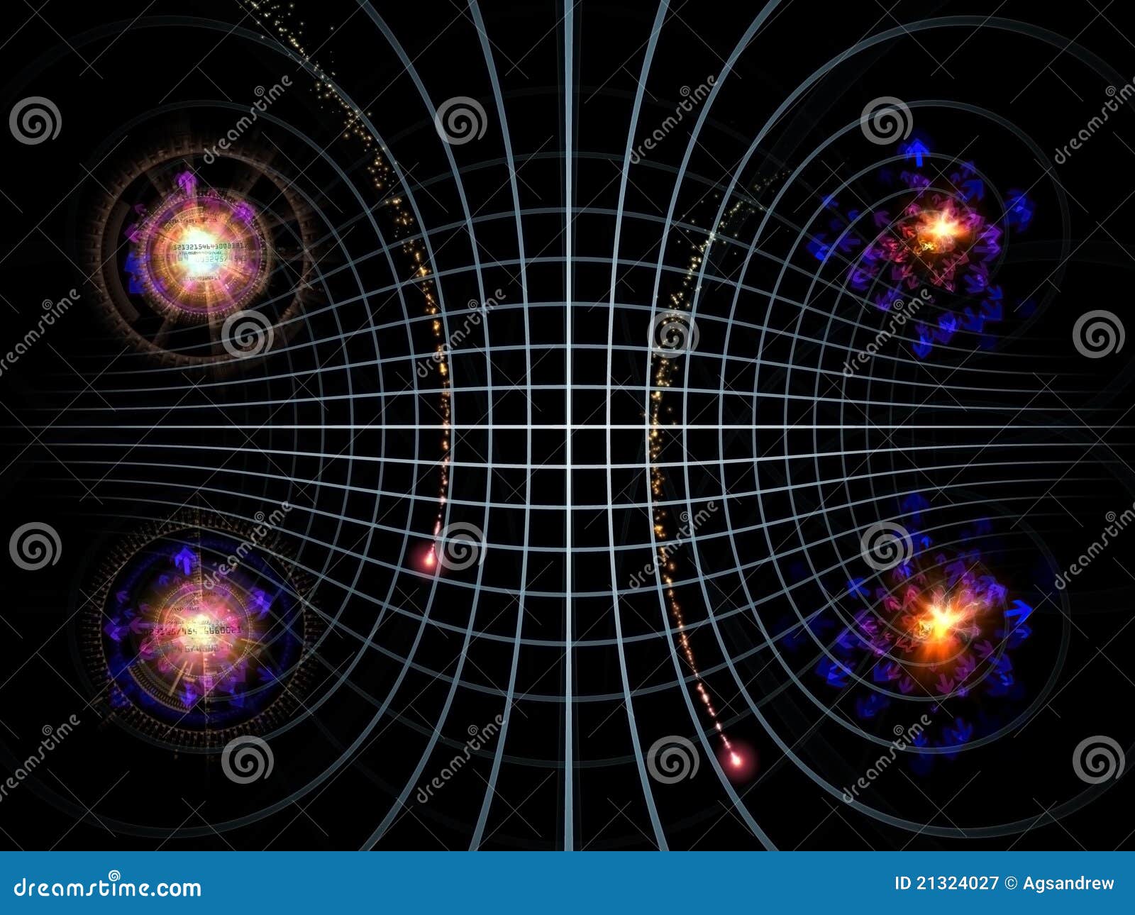 Force Field stock illustration. Illustration of grid - 21324027