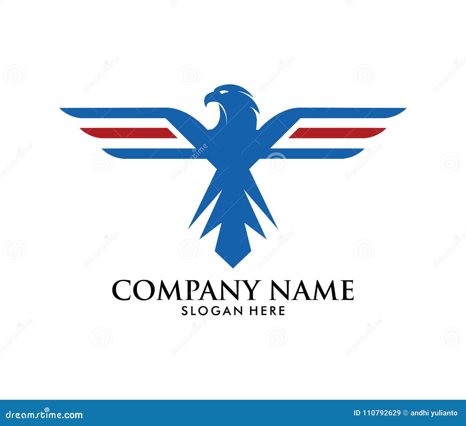 Force Freedom Strong Eagle Phoenix Vector Logo Design Stock ...