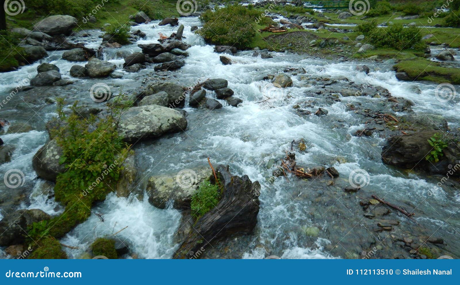 Force of water in Kashmir stock photo. Image of blue - 112113510