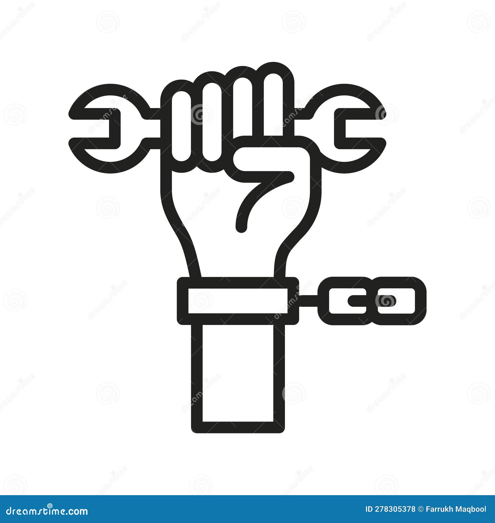 Forced Labour Icon Vector Image. | CartoonDealer.com #278305378