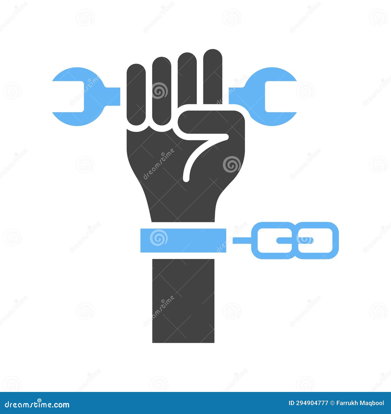 Forced Labour Icon Vector Image. | CartoonDealer.com #278305378