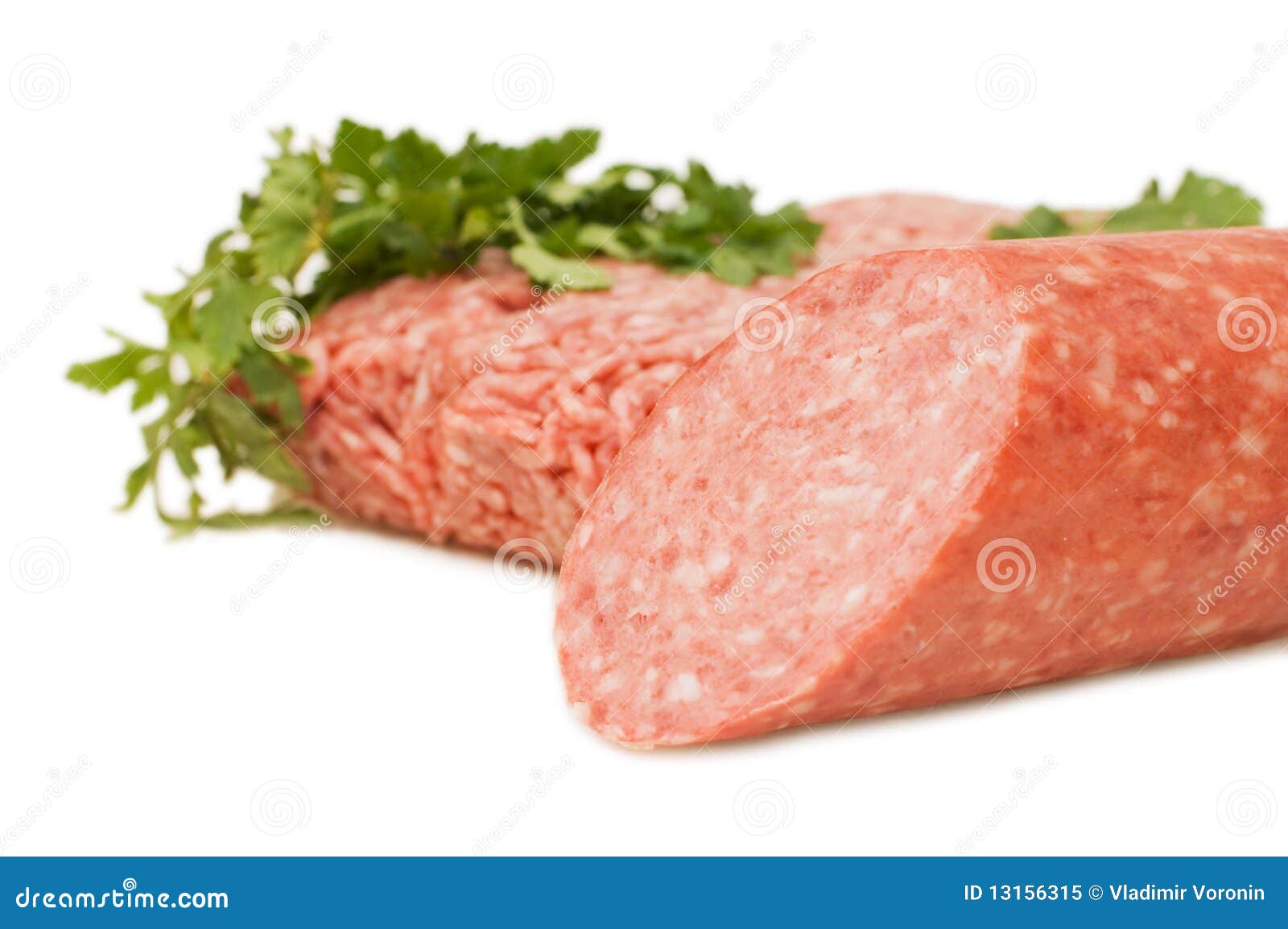 Forcemeat and sausage stock image. Image of forcemeat - 13156315
