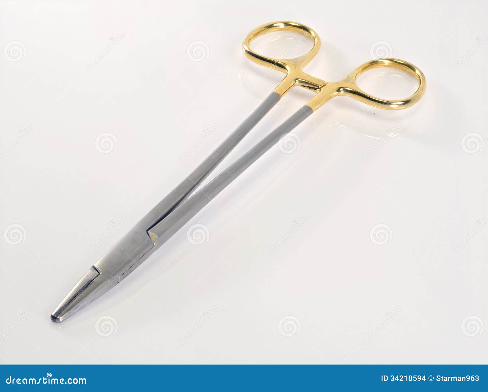 Forceps Chirurgical De Suture En Acier Inoxydable Photo stock - Image ...