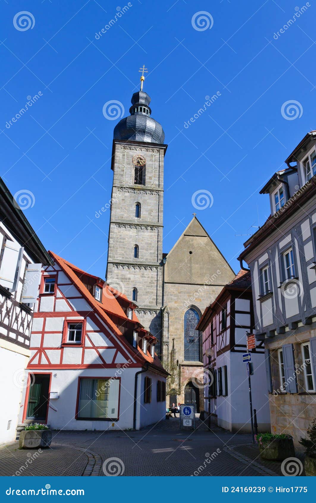 Forchheim, Alemania imagen de archivo. Imagen de azul - 24169239