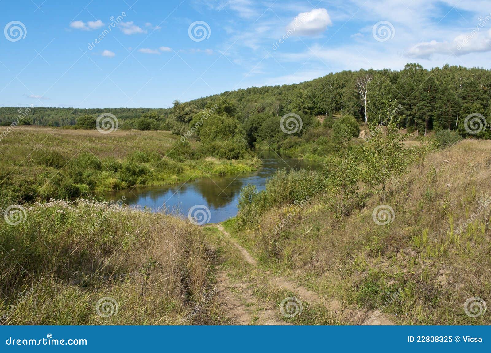 Ford across the river stock image. Image of river, land - 22808325
