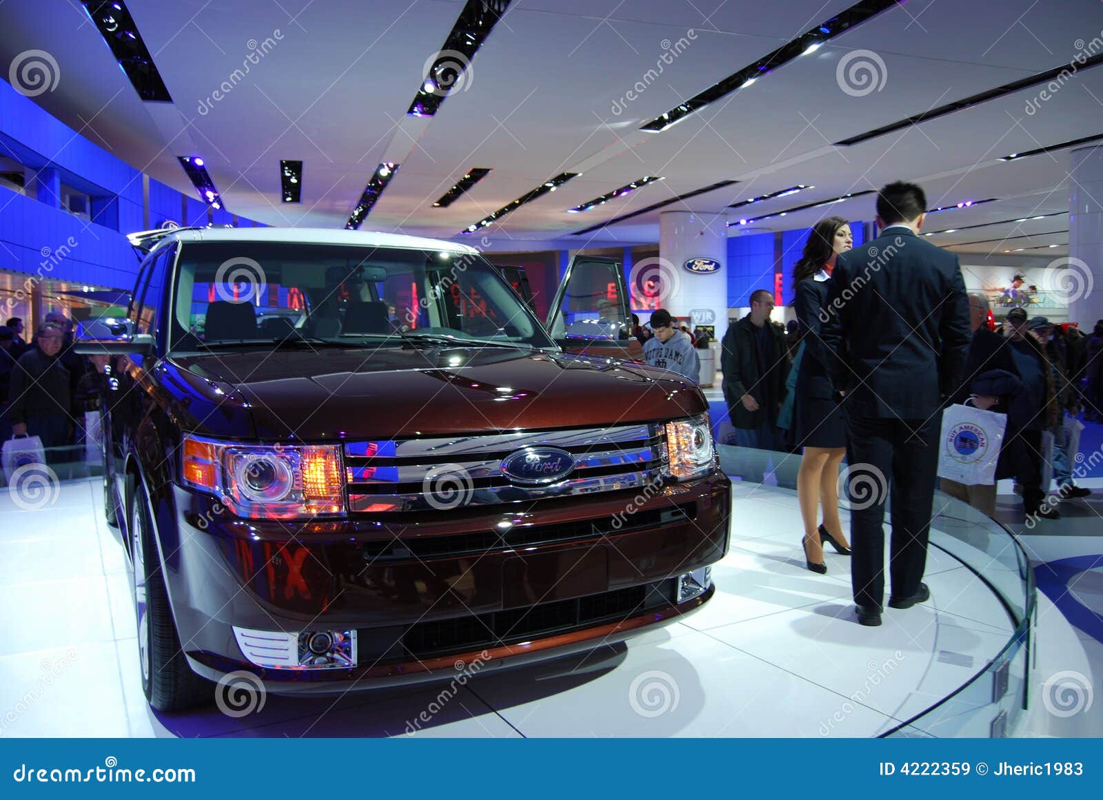Ford Auto Show Display editorial stock image. Image of platform - 4222359
