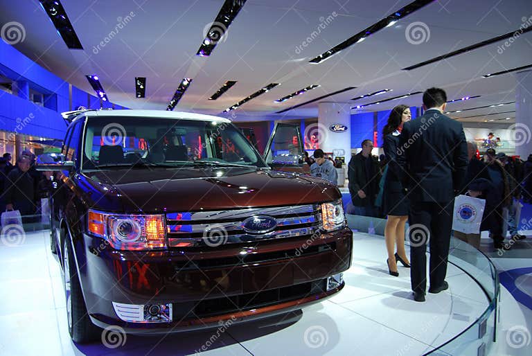 Ford Auto Show Display editorial stock image. Image of platform - 4222359