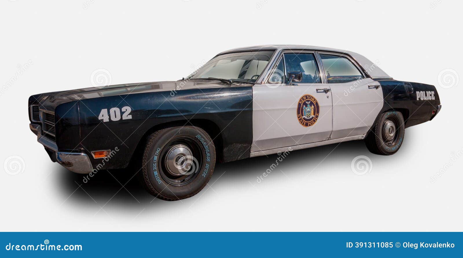Old Interceptor Highway Patrol Sports Car, It Is A Chevrolet Corvette ...