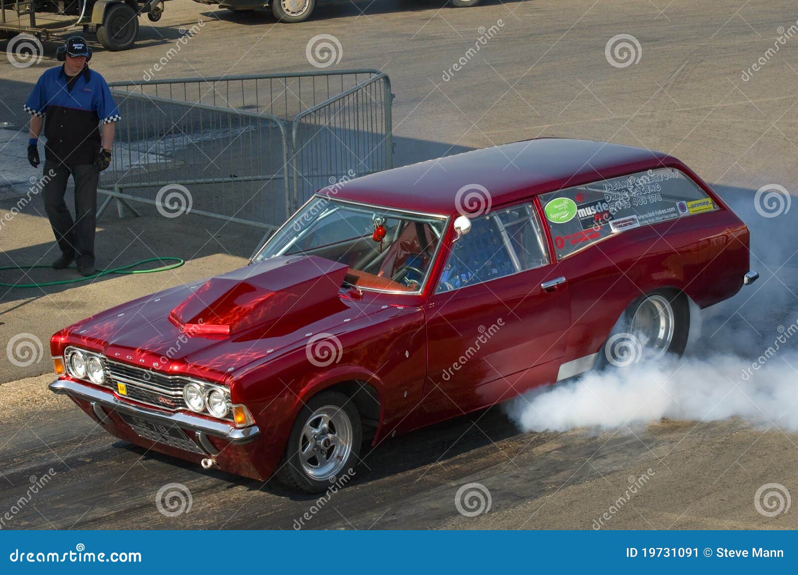Ford dragster editorial photo. Image of spin, tire, smoke - 19731091