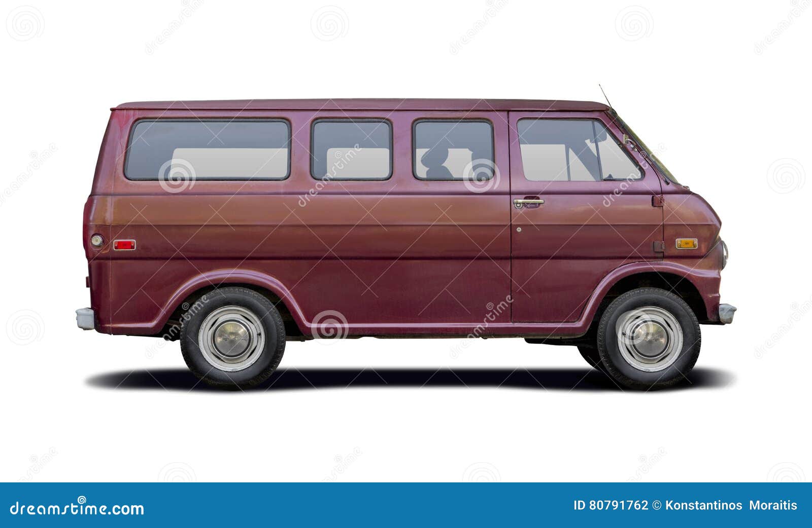 Ford Ecoline van stock photo. Image of ford, side, transport - 80791762