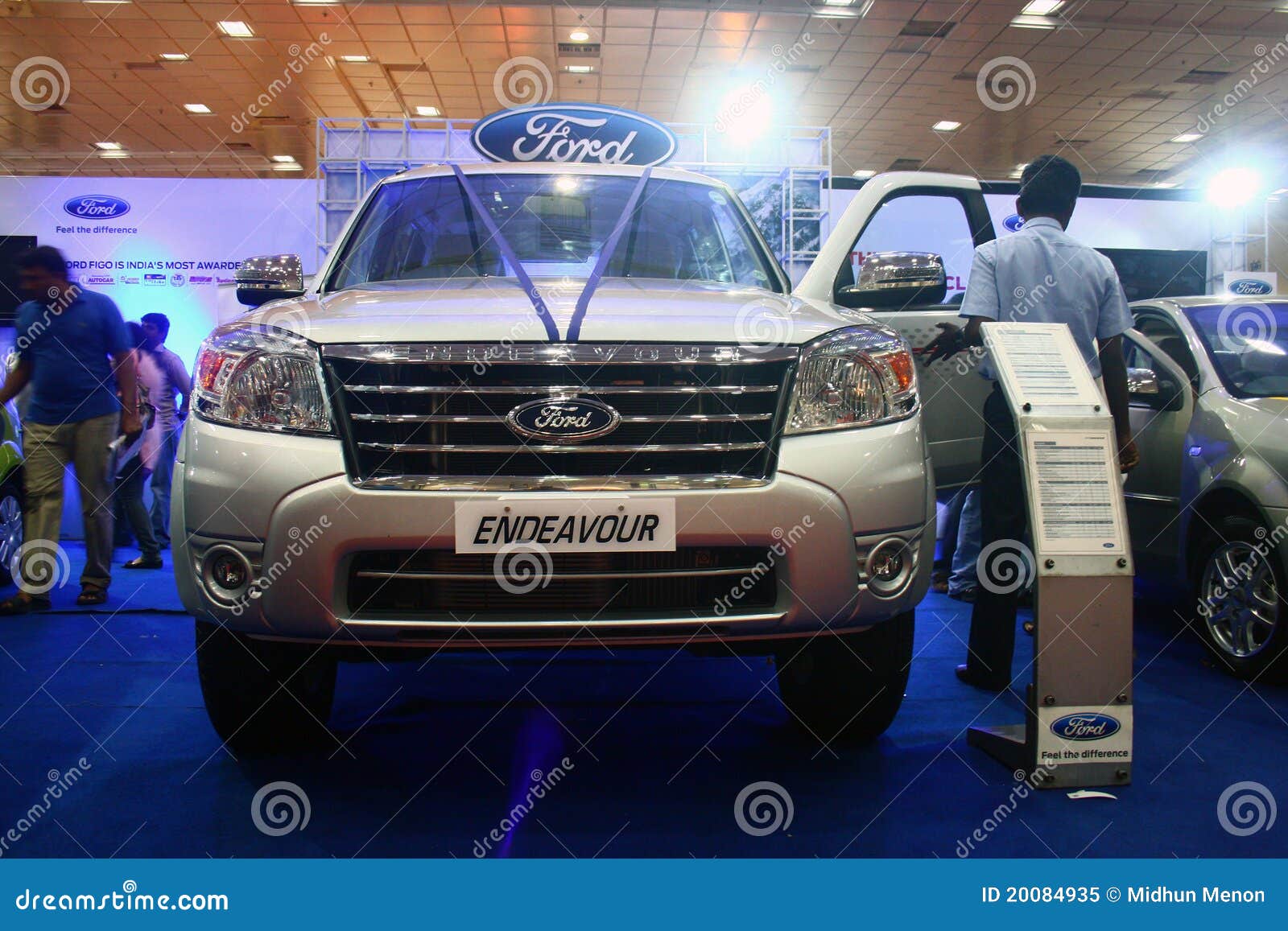 Ford Endeavour SUV at Auto World Expo 2011 Editorial Image - Image of ...