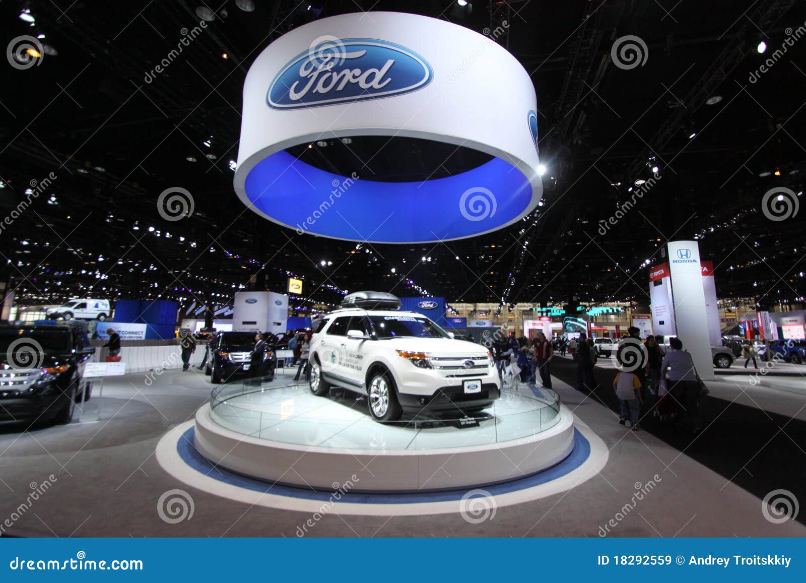 Ford exposition editorial stock image. Image of design - 18292559