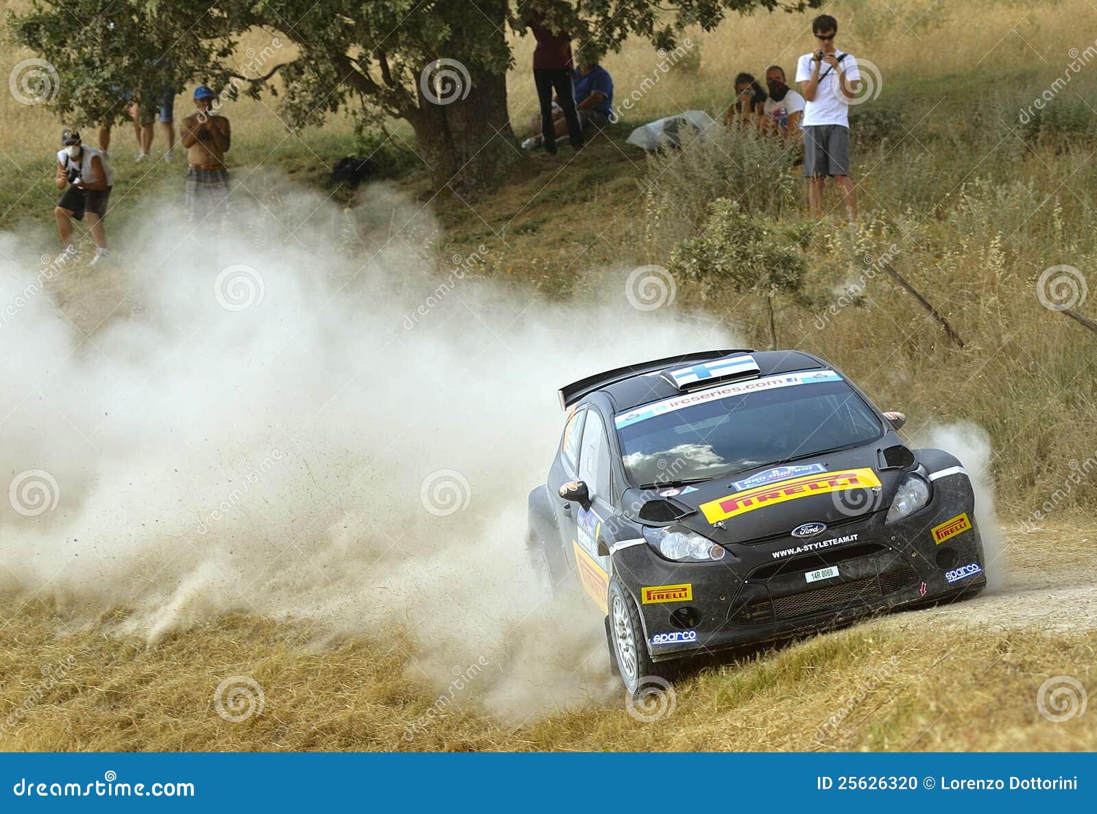 Ford Fiesta rally car editorial image. Image of intercontinental - 25626320