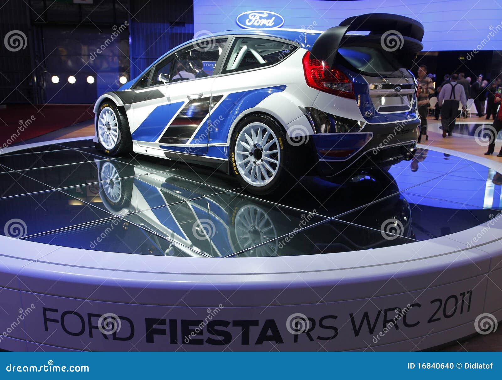 Ford fiesta rs wrc 2011 editorial image. Image of sport - 16840640