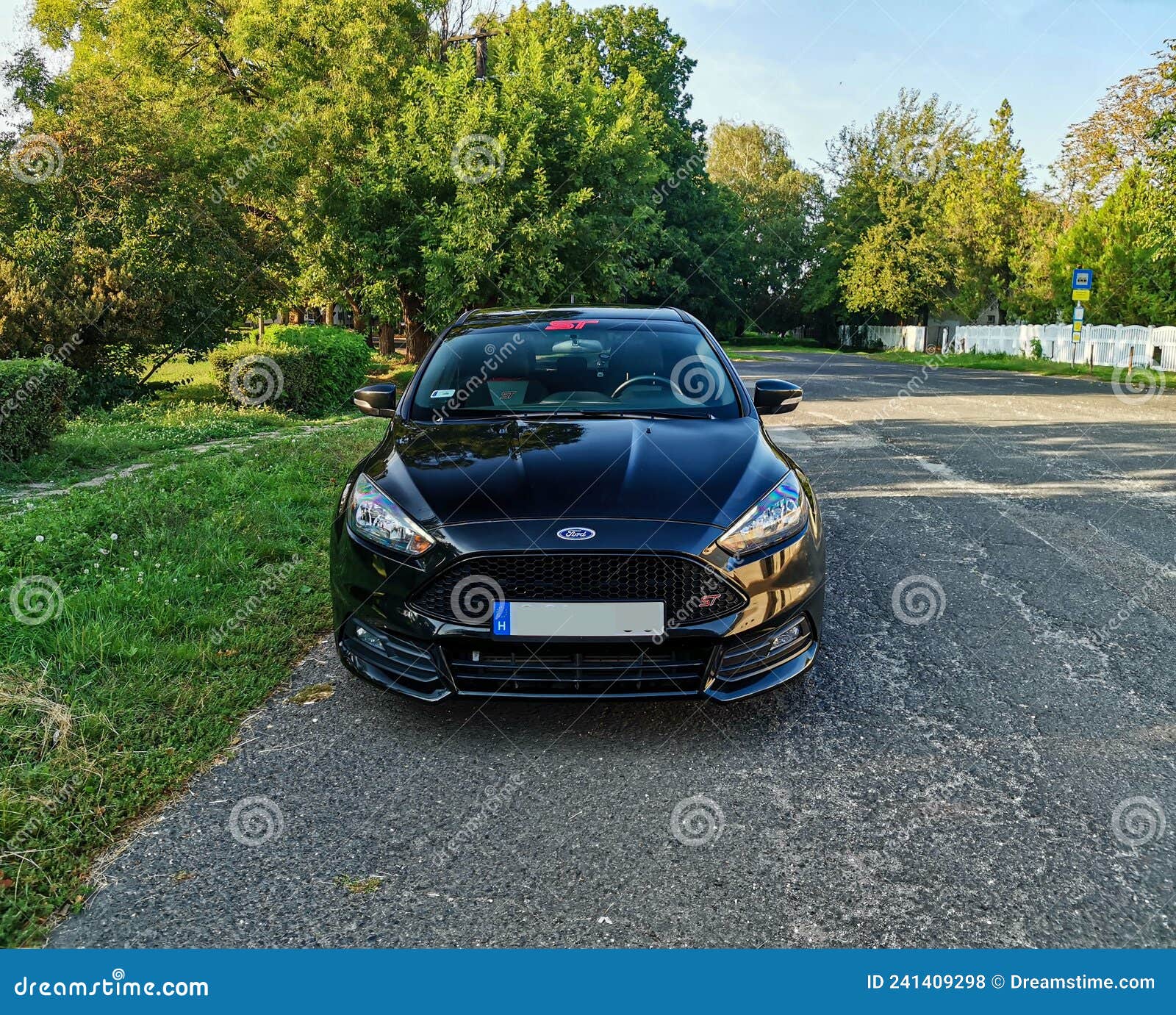Ford Focus ST 2018 editorial stock photo. Image of fast - 241409298