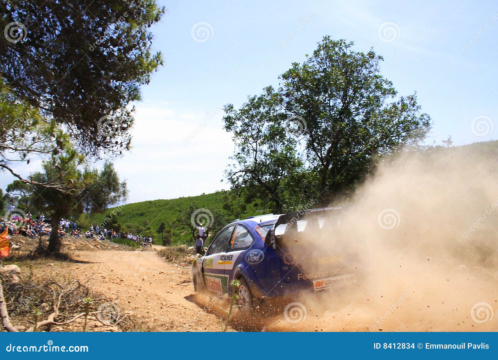 Ford Focus WRC editorial stock image. Image of acropolis - 8412834
