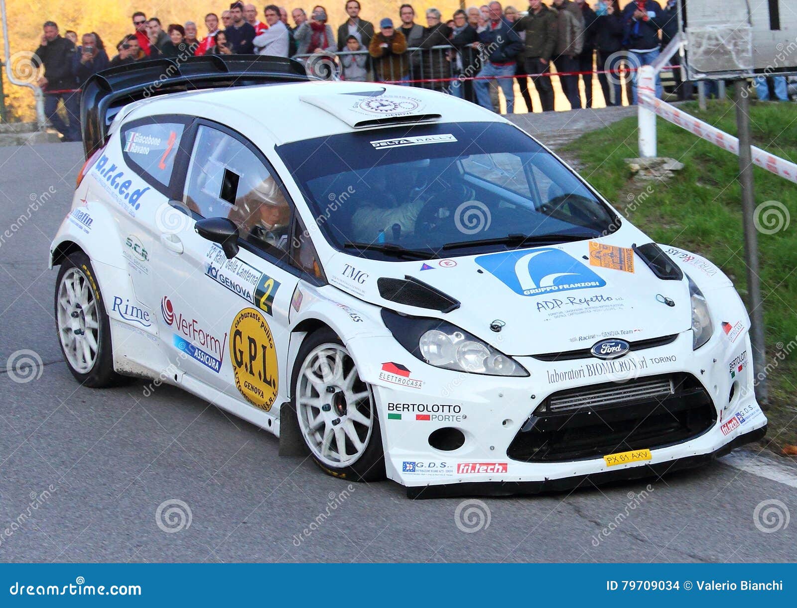Ford Focus WRC editorial stock image. Image of bend, rally - 79709034