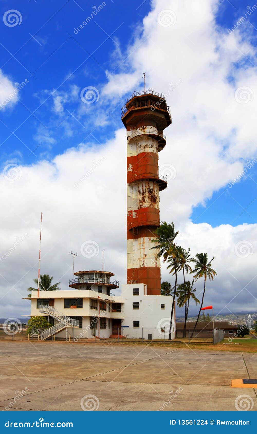 Ford Island Control Tower stock photo. Image of wwii - 13561224