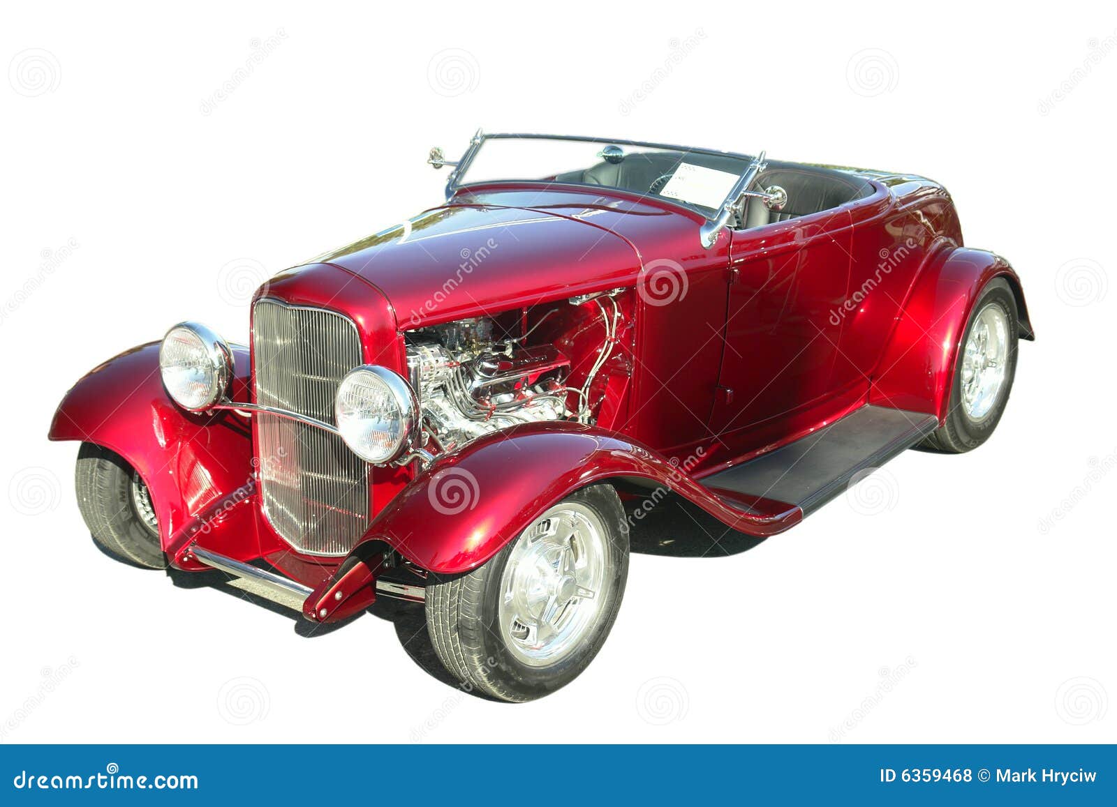 Ford Model a Hot Rod Isolated Stock Photo - Image of white, restoration ...