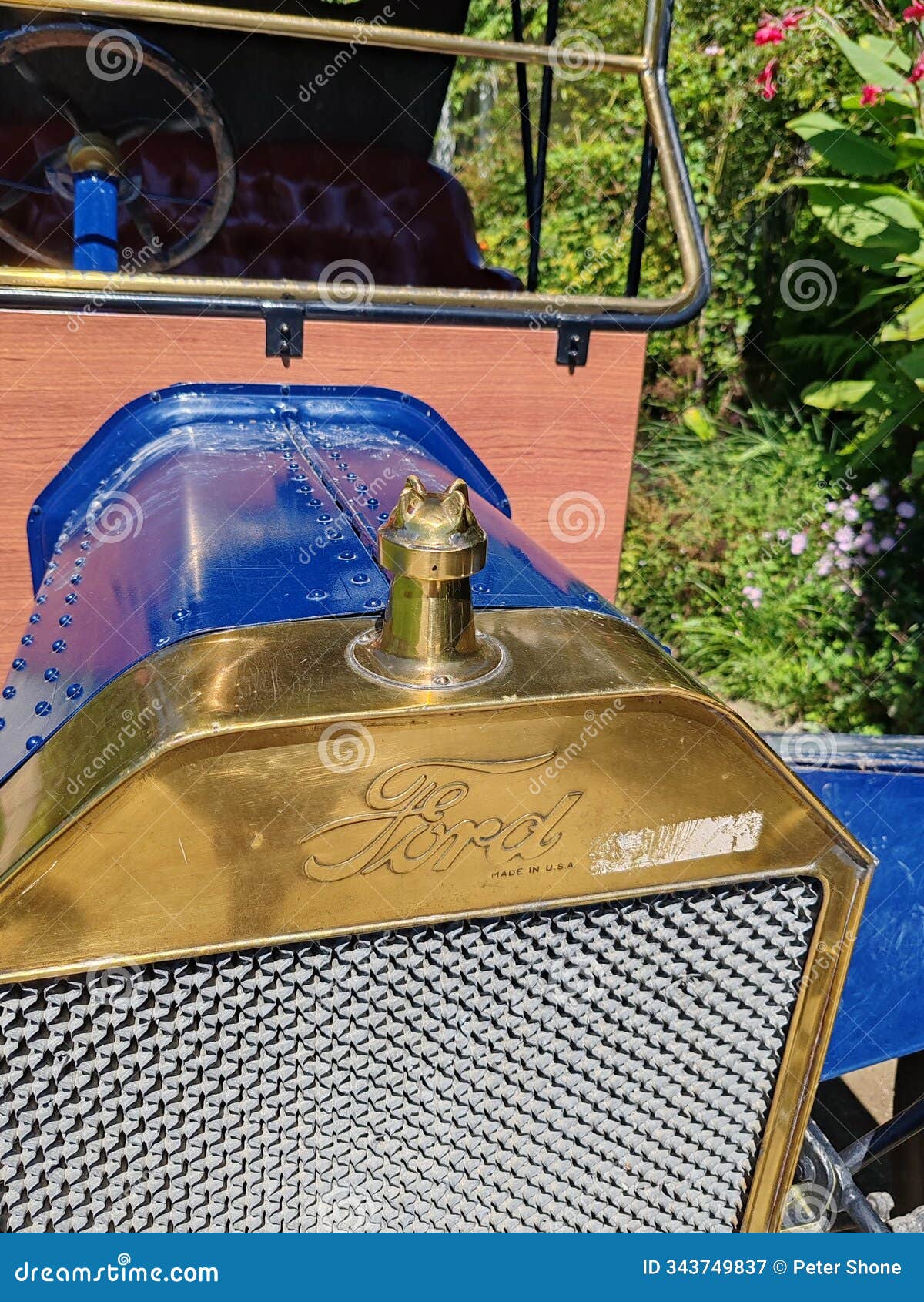 Ford Model T Radiator and Bonnet Editorial Photography - Image of hood ...