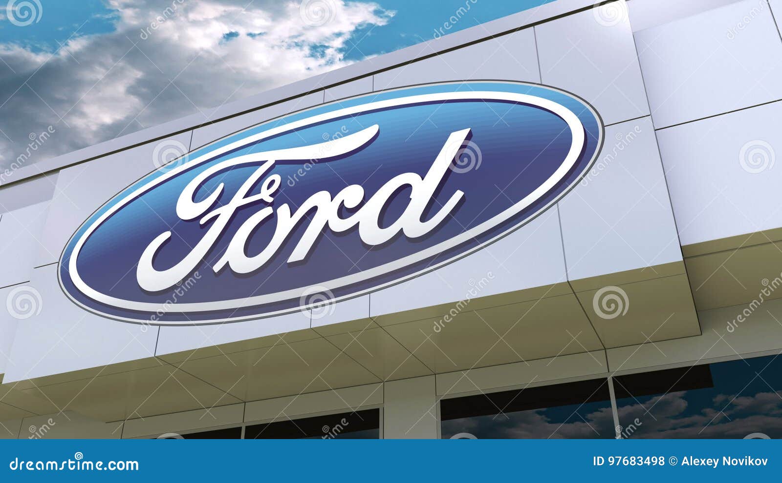 Ford Logo 3d