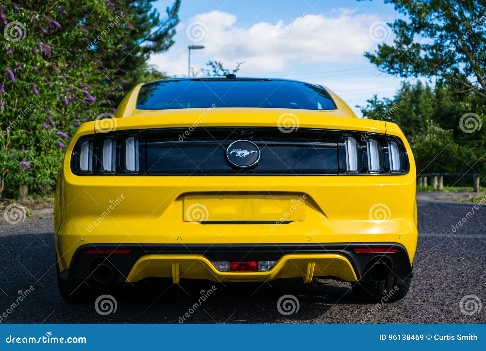 Ford Mustang Rear 2017 imagen de archivo editorial. Imagen de mustango ...