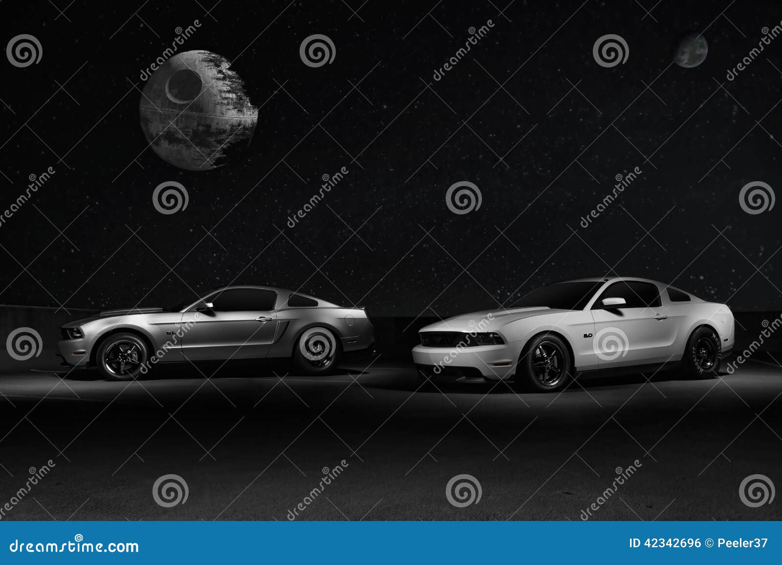 Ford Mustangs editorial photo. Image of deathstar, ford - 42342696