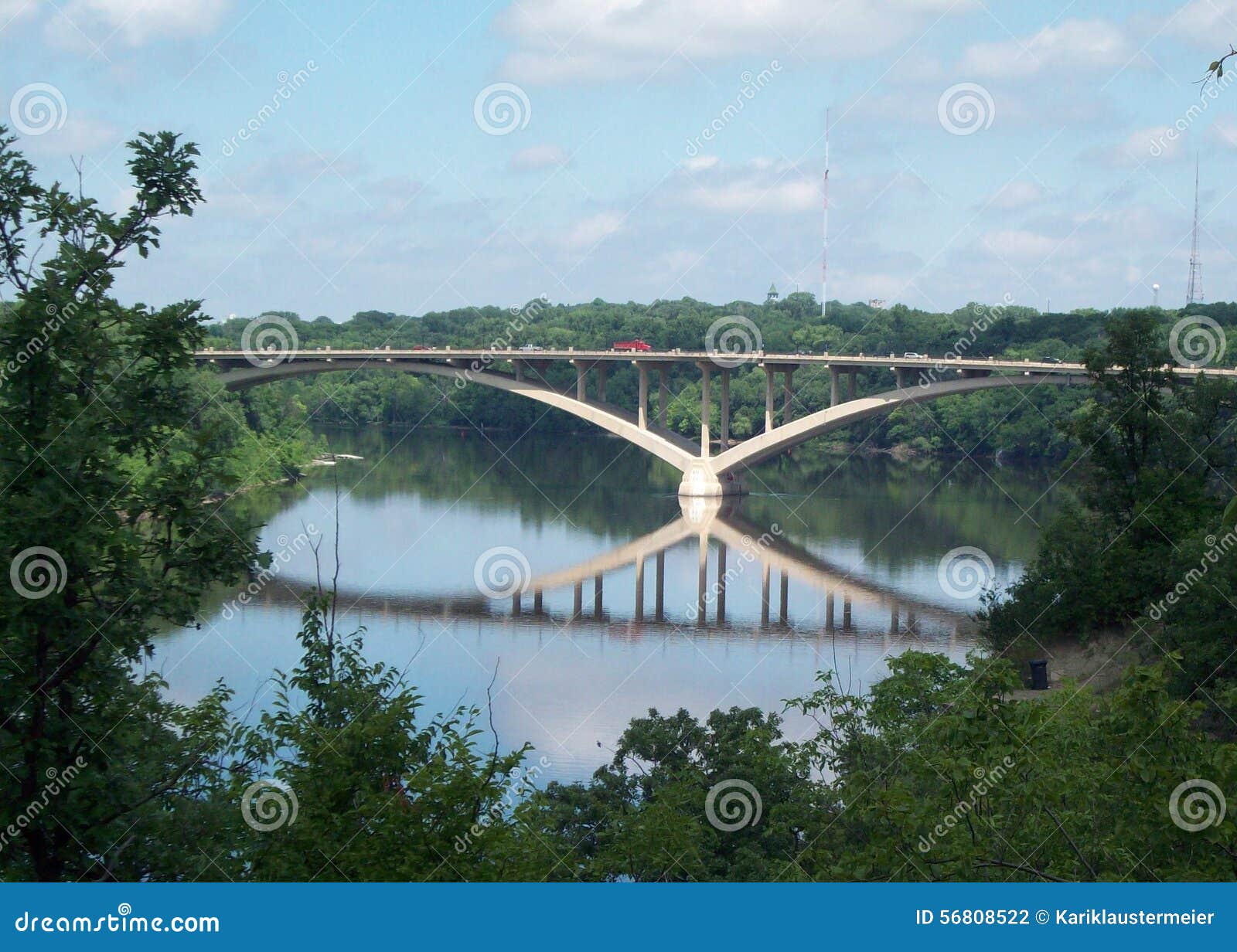 Ford Parkway Bridge stock photo. Image of growth, grow - 56808522