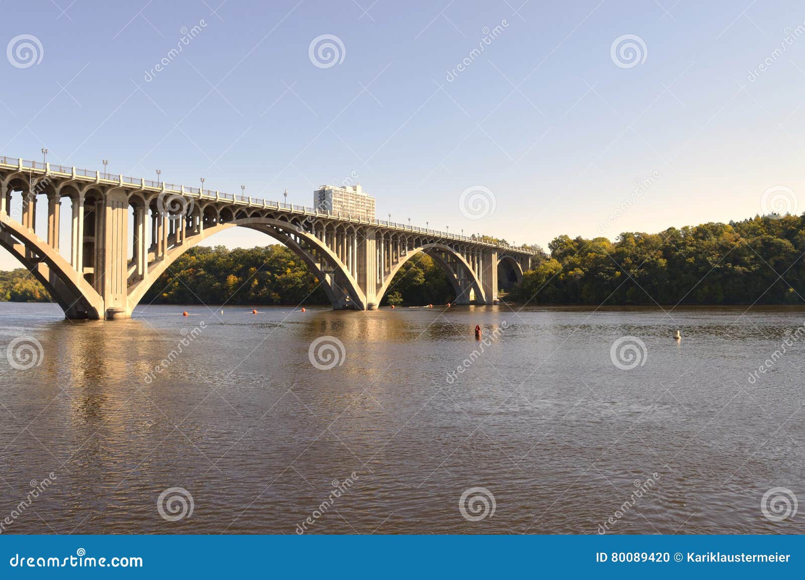 Ford Parkway Bridge stock photo. Image of background - 80089420