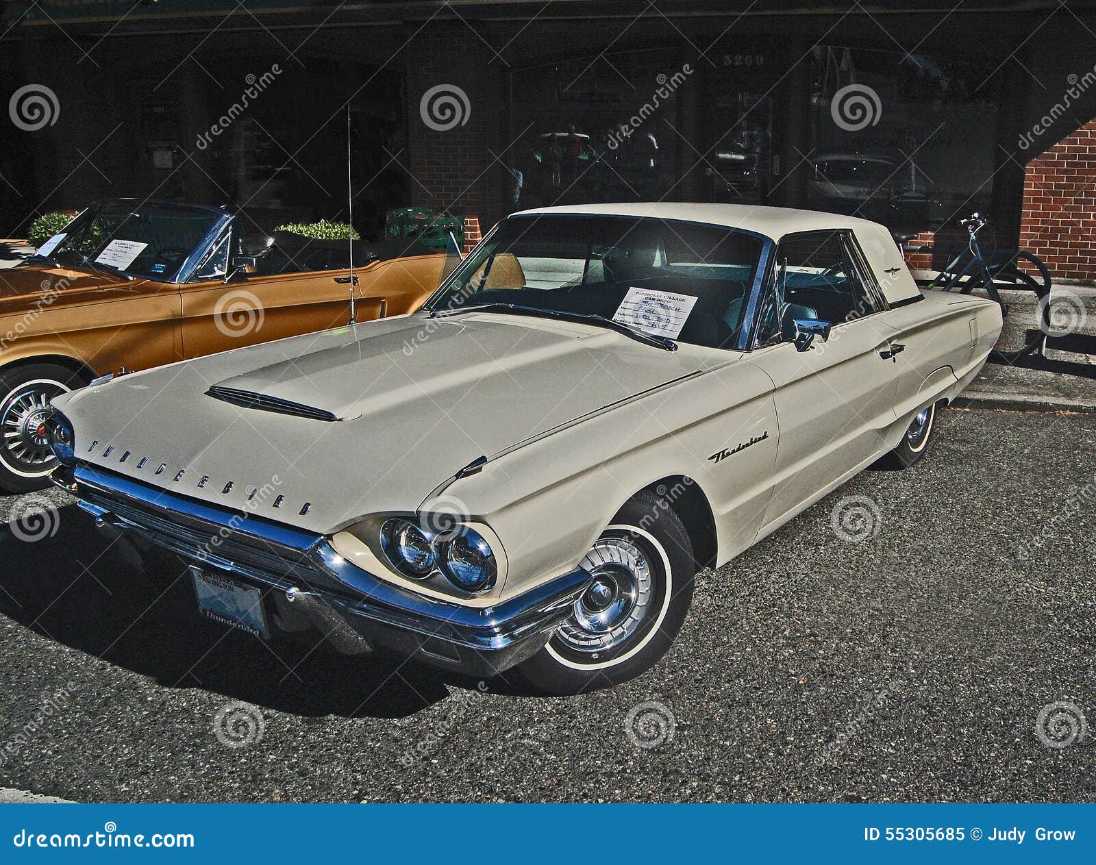1964 Ford Thunderbird Classic Car Editorial Image - Image of show ...
