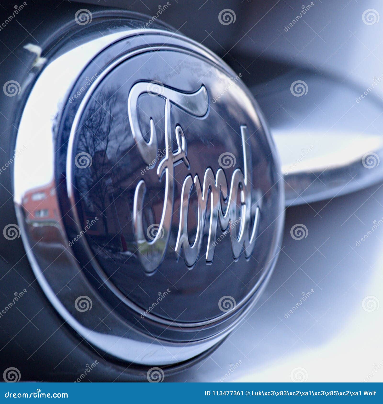 Logo Ford detail editorial photo. Image of europe, ready - 113477361