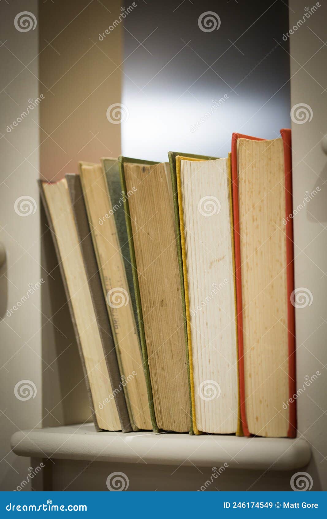 Fore Edge Of A Book - Texture Or Background Stock Photography ...