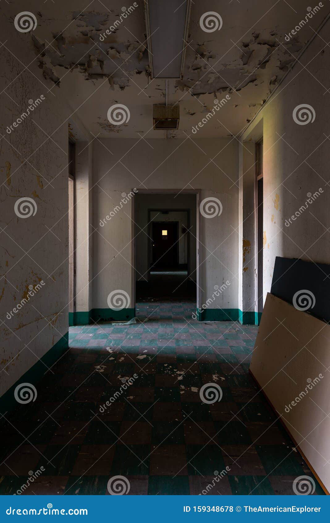 Foreboding, Dark Hallway - Abandoned Medfield State Hospital ...