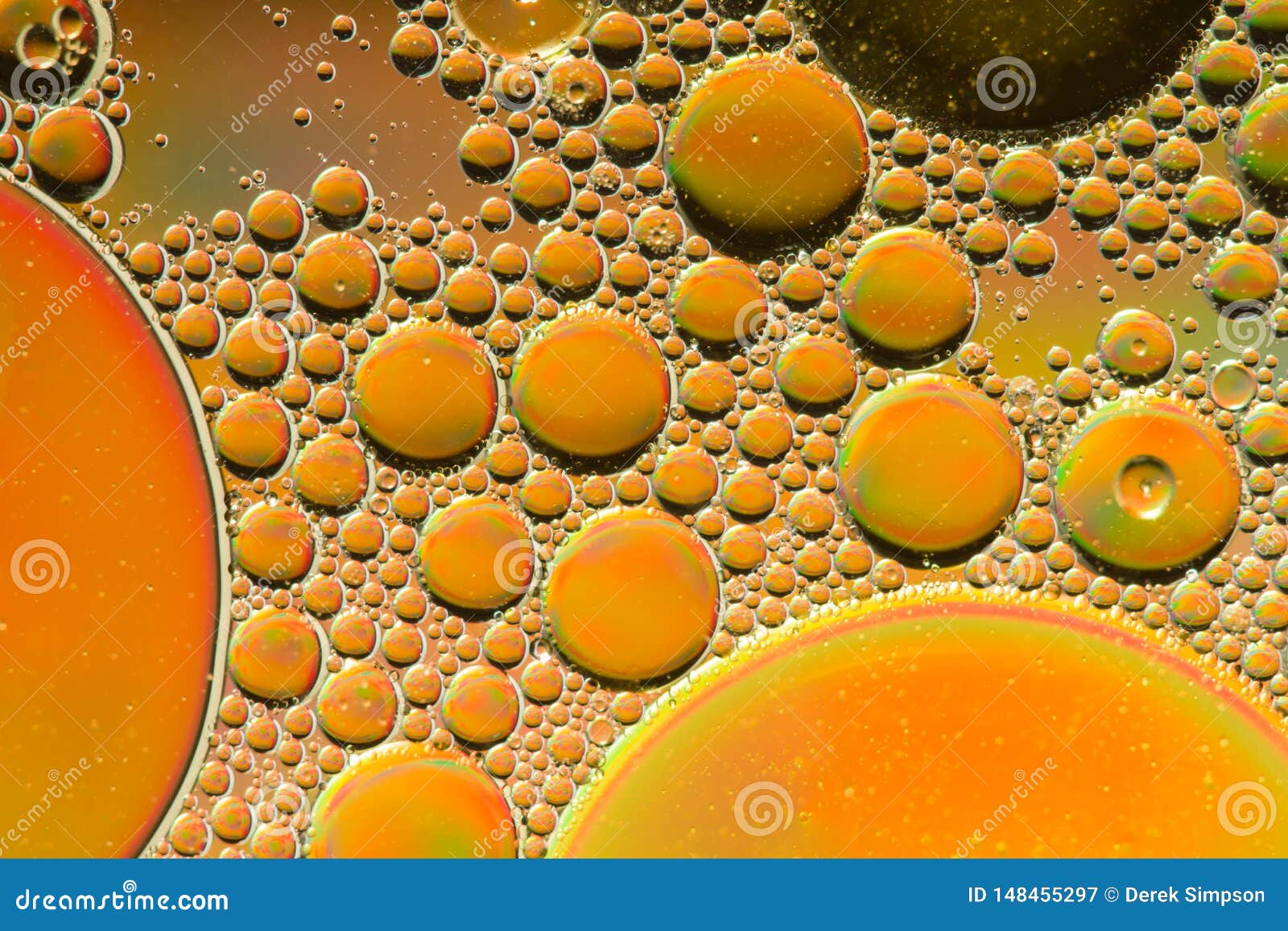 Foreboding, Trippy Psychedelic Orange Abstract Stock Image - Image of ...