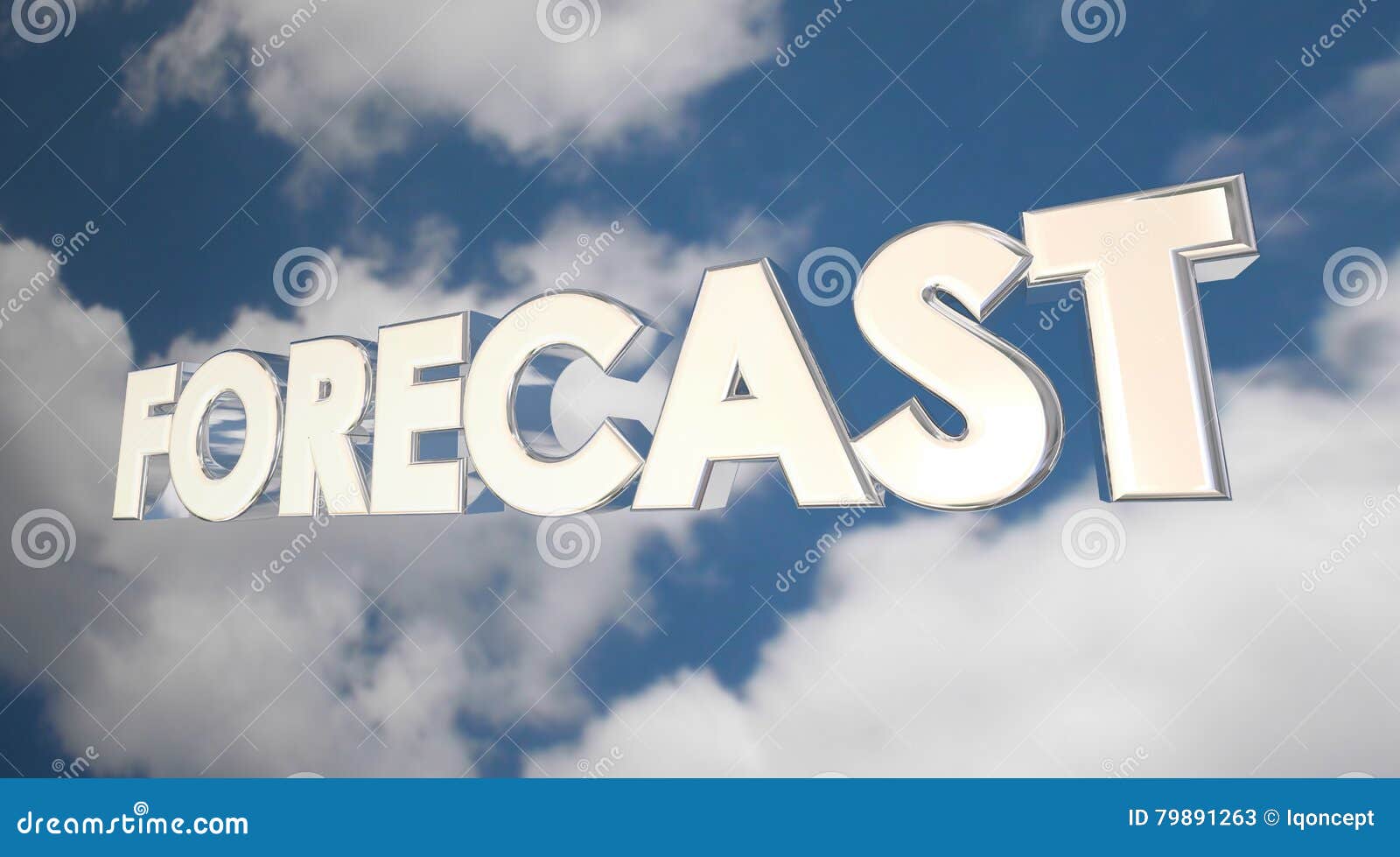 Forecast Clouds Sky Weather Financial Future Predition Stock ...