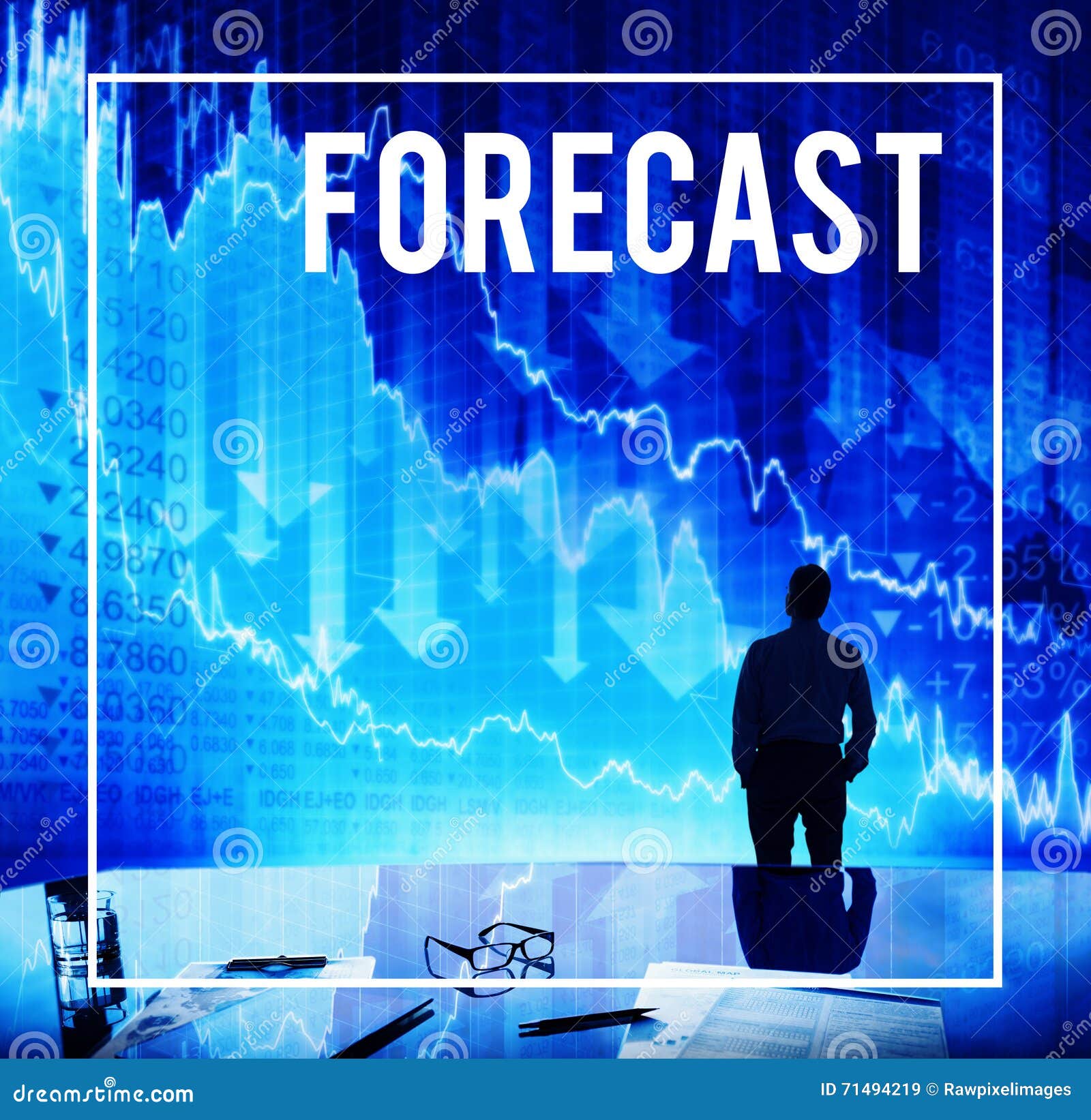 Forecast Estimate Precision Predictable Concept Stock Image - Image of ...