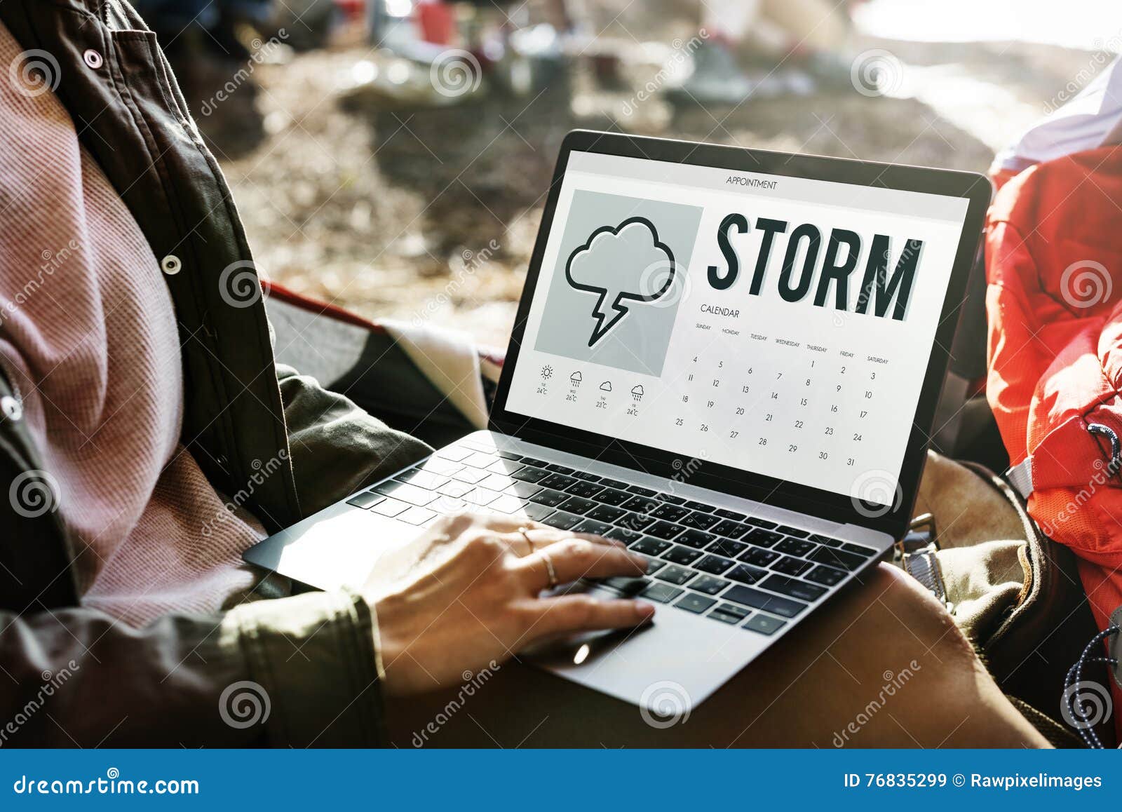 Forecast Overcast Weather Report Concept Stock Image - Image of ...