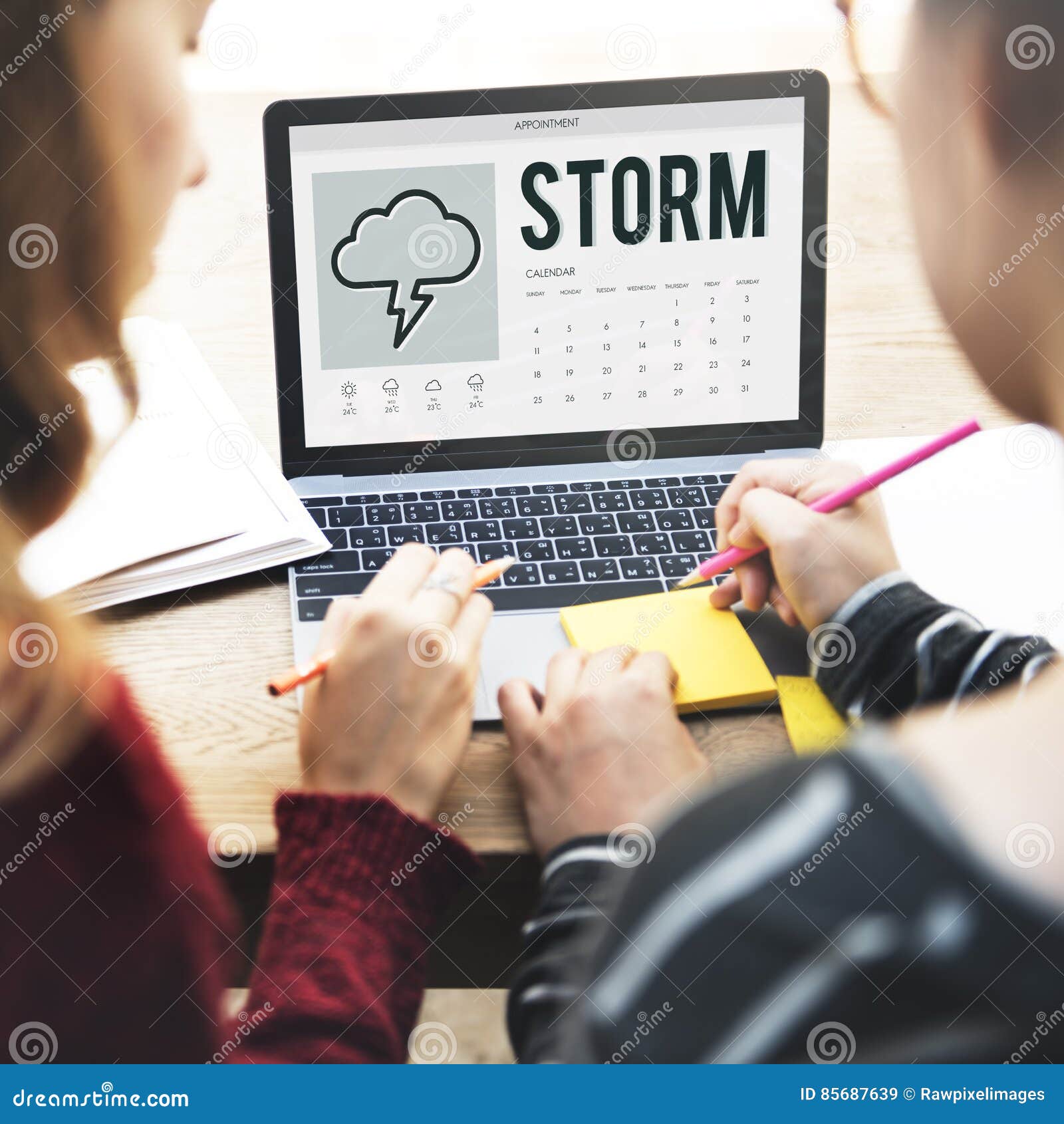 Forecast Overcast Weather Report Concept Stock Image - Image of ...