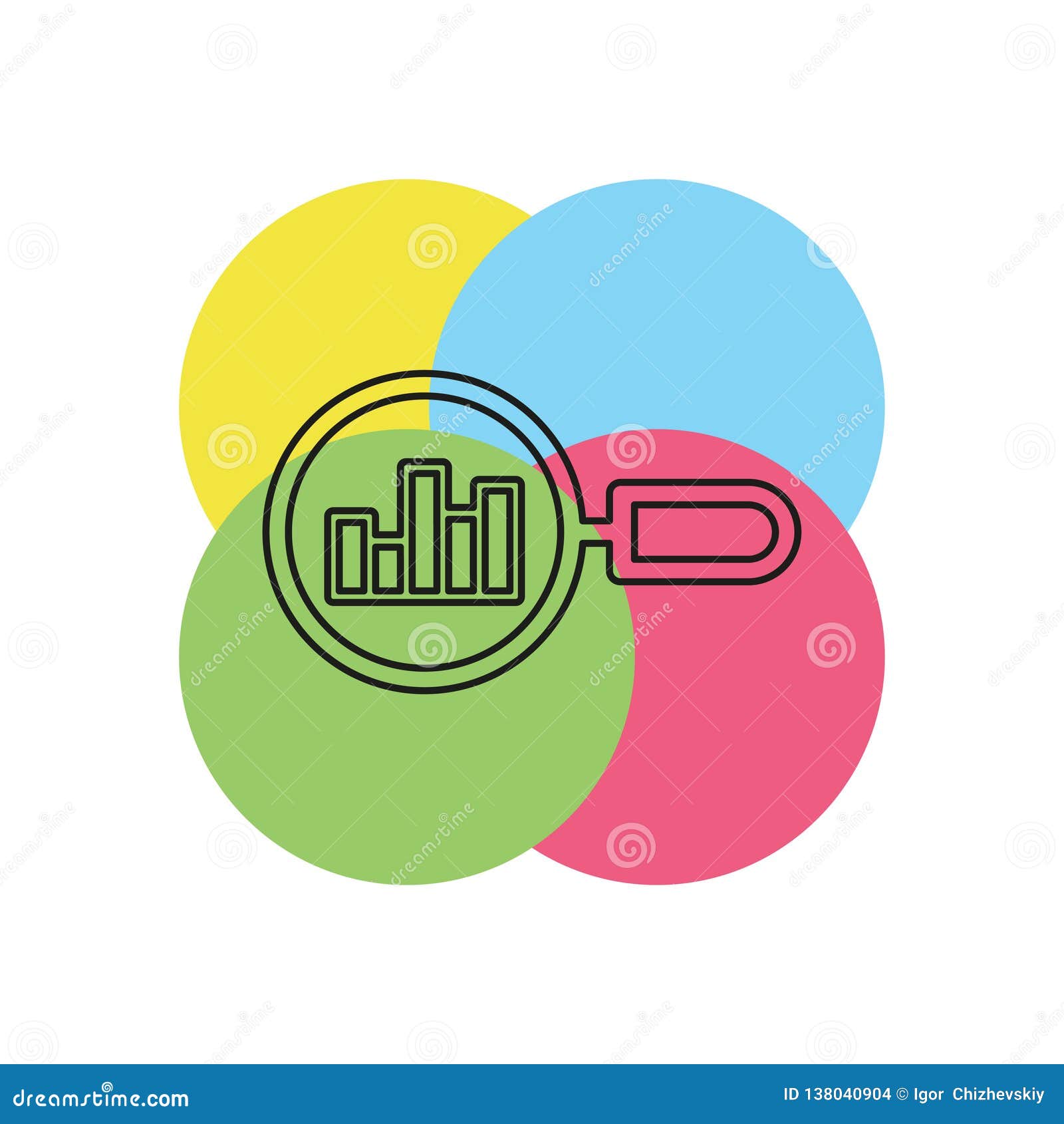 Forecasting Concept Icon. Analysis Illustration Stock Illustration ...