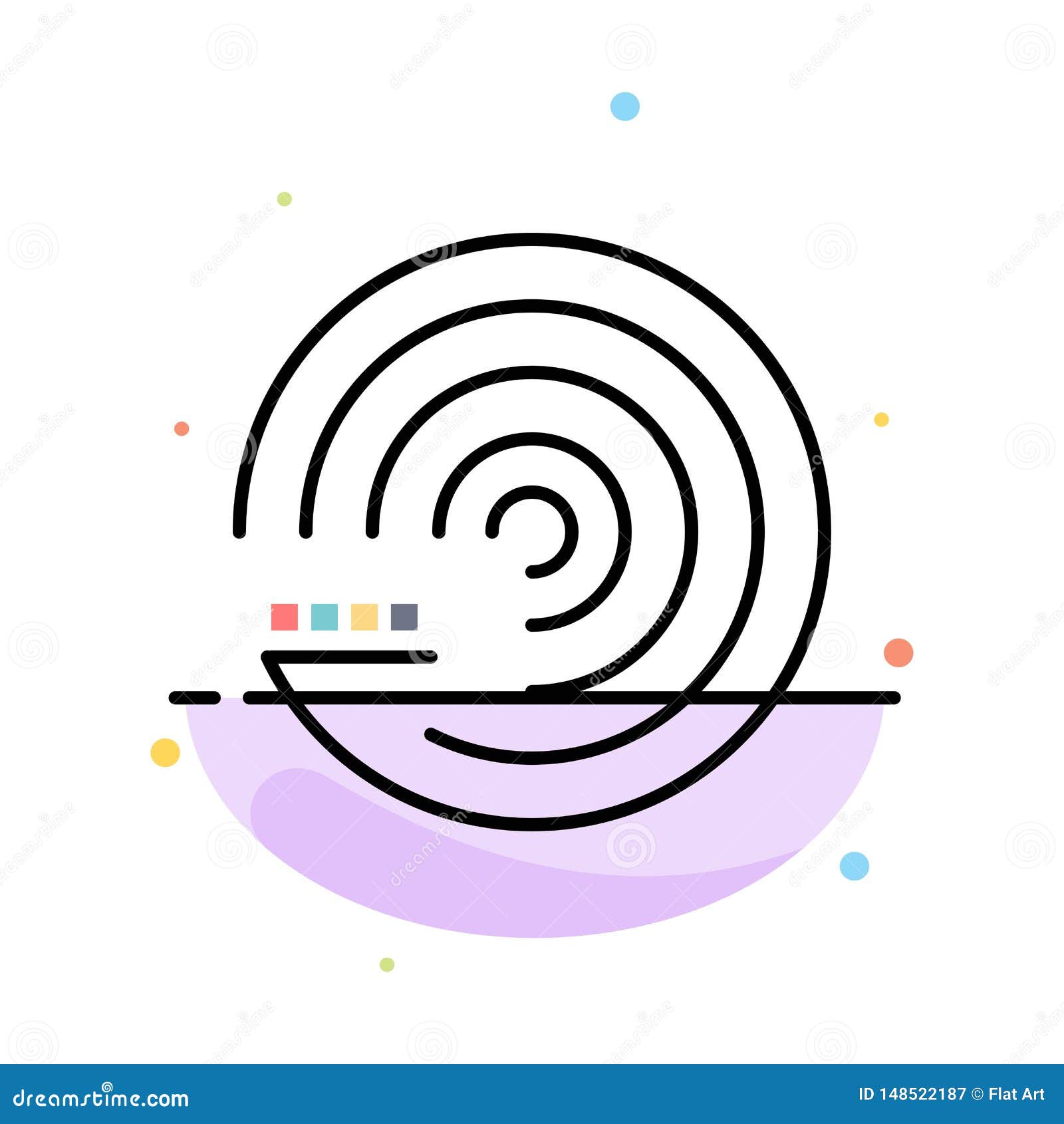 Forecasting, Model, Forecasting Model, Science Abstract Flat Color Icon ...