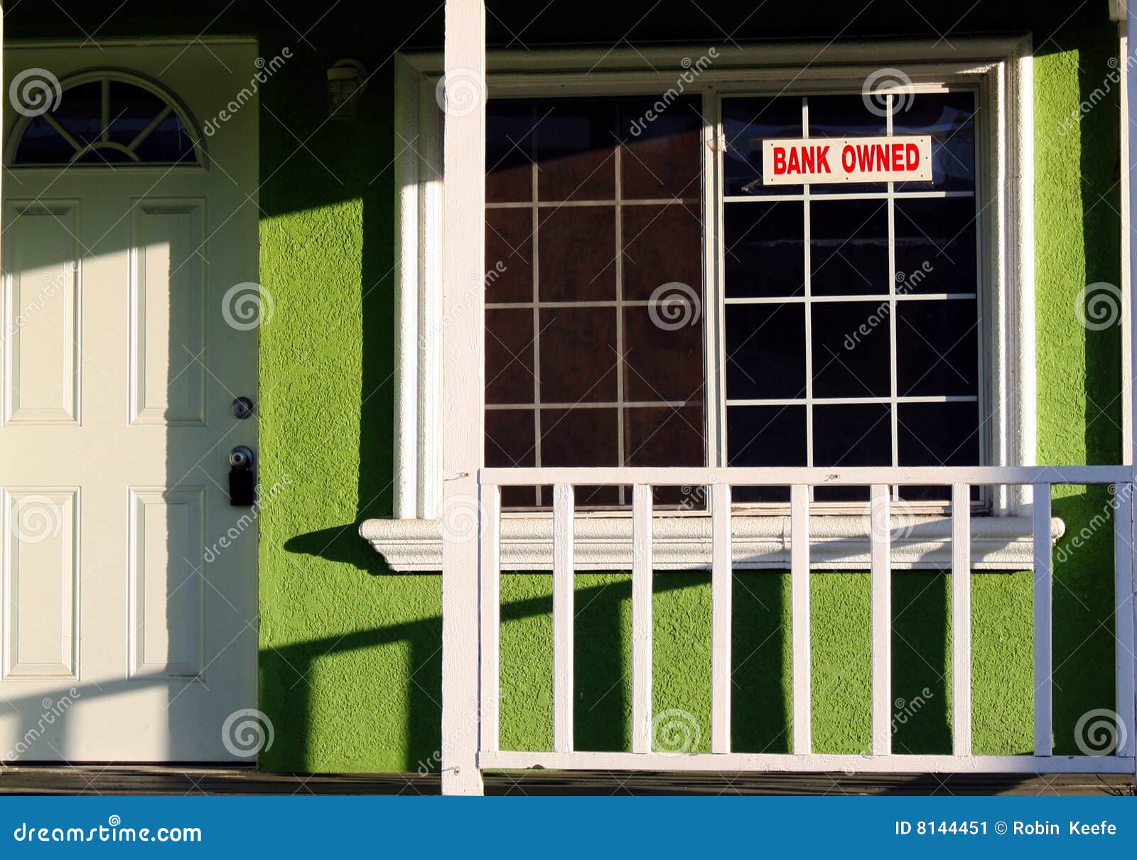 Foreclosed House stock image. Image of estate, neighborhood - 8144451