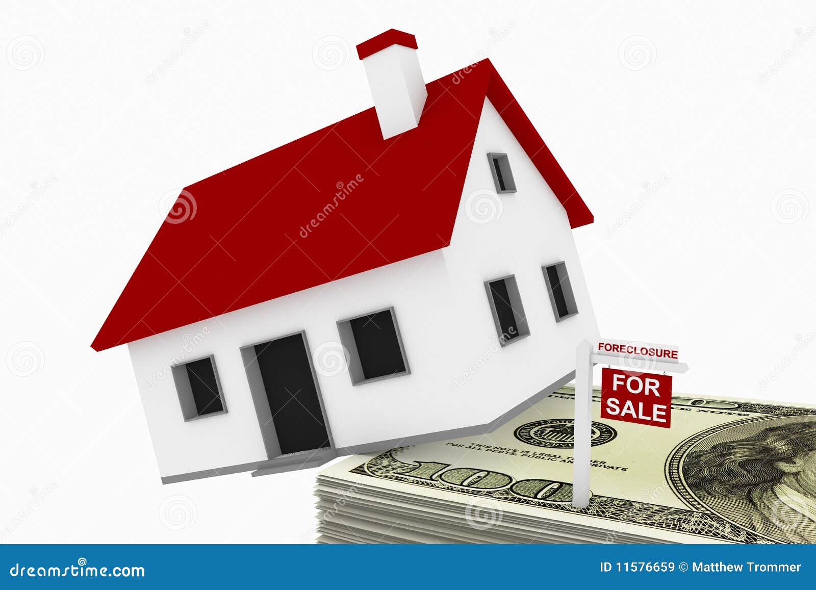 Foreclosure stock illustration. Illustration of mortgage - 11576659