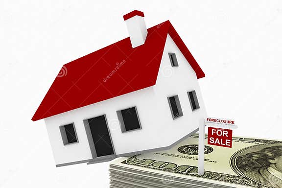 Foreclosure stock illustration. Illustration of mortgage - 11576659