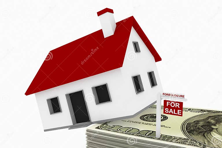 Foreclosure stock illustration. Illustration of mortgage - 11576659