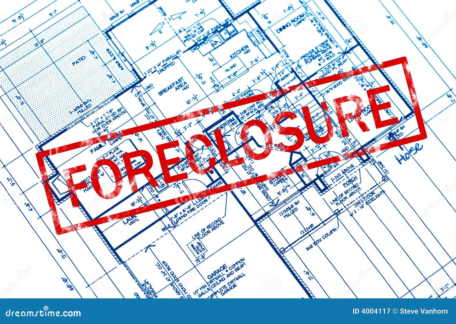 Foreclosure stock image. Image of carpenter, economics - 4004117