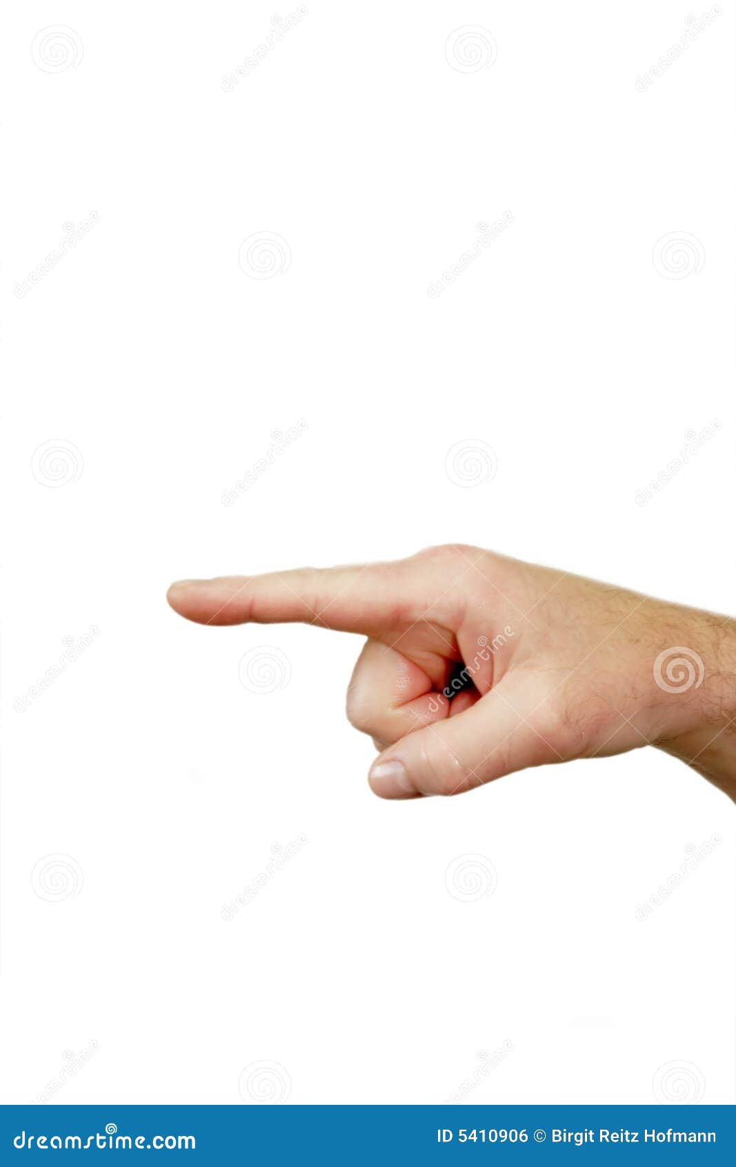 Forefinger stock photo. Image of pointer, point, direction - 5410906