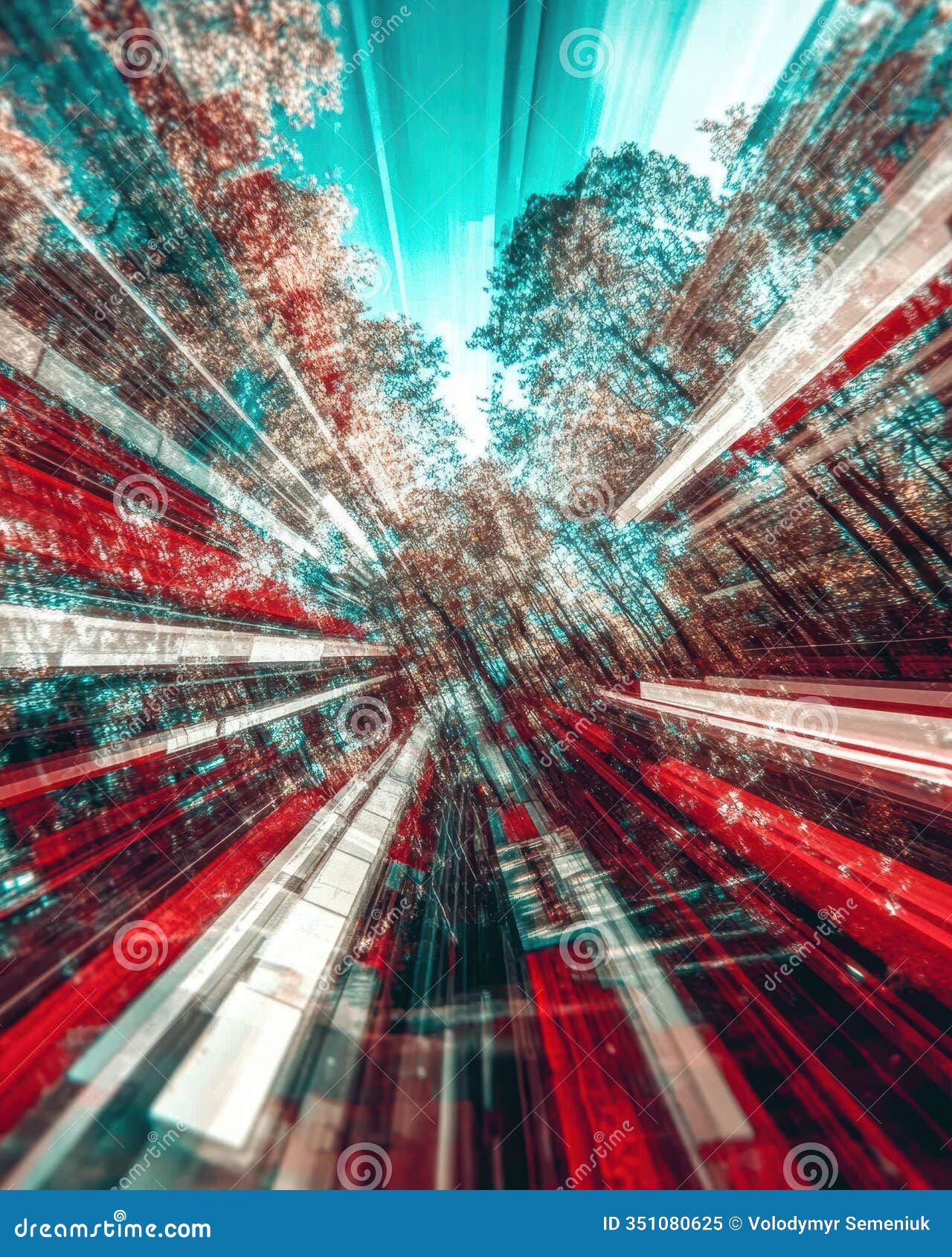 Glitchy Pathways of Digital Distortion Filled with Vibrant Colors and ...