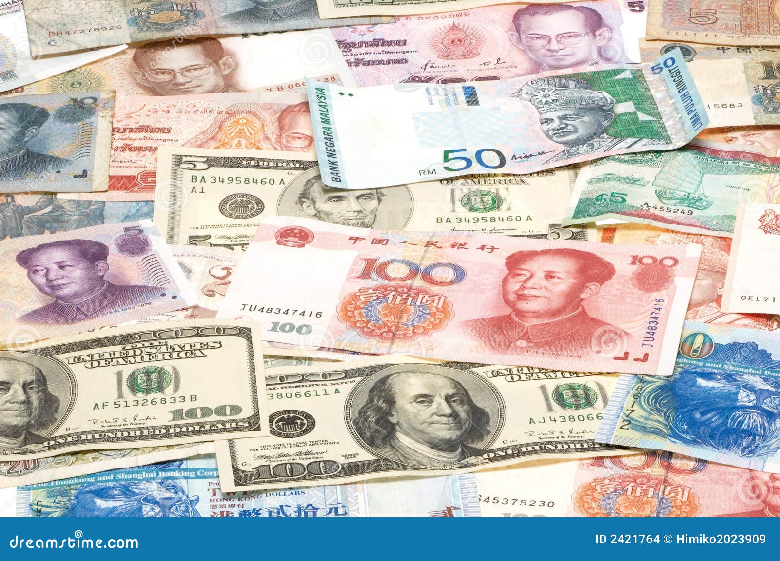 Foreign Currencies stock photo. Image of exchange, money - 2421764