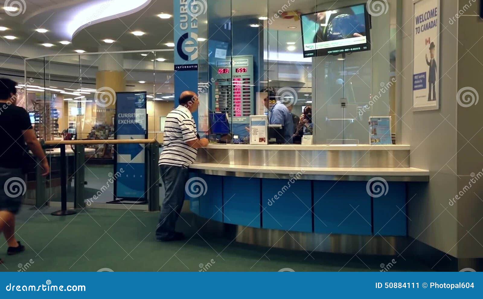 Foreign Currency Exchange Place Stock Video - Video of cash, local ...