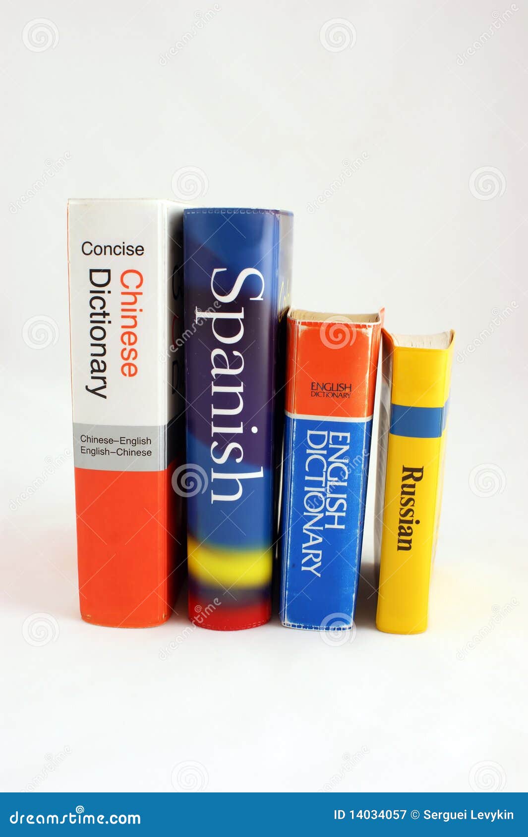 Foreign dictionaries stock image. Image of word, concept - 14034057